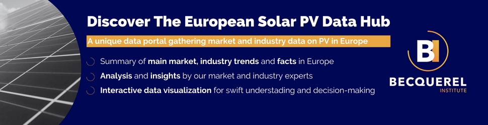 Discover the European Solar PV Data Hub | Becquerel Institute